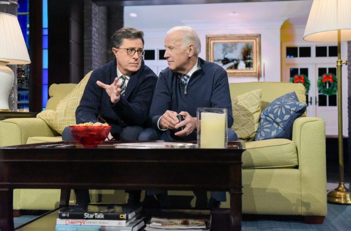 The Late Show welcomes back Joe Biden - globaltv
