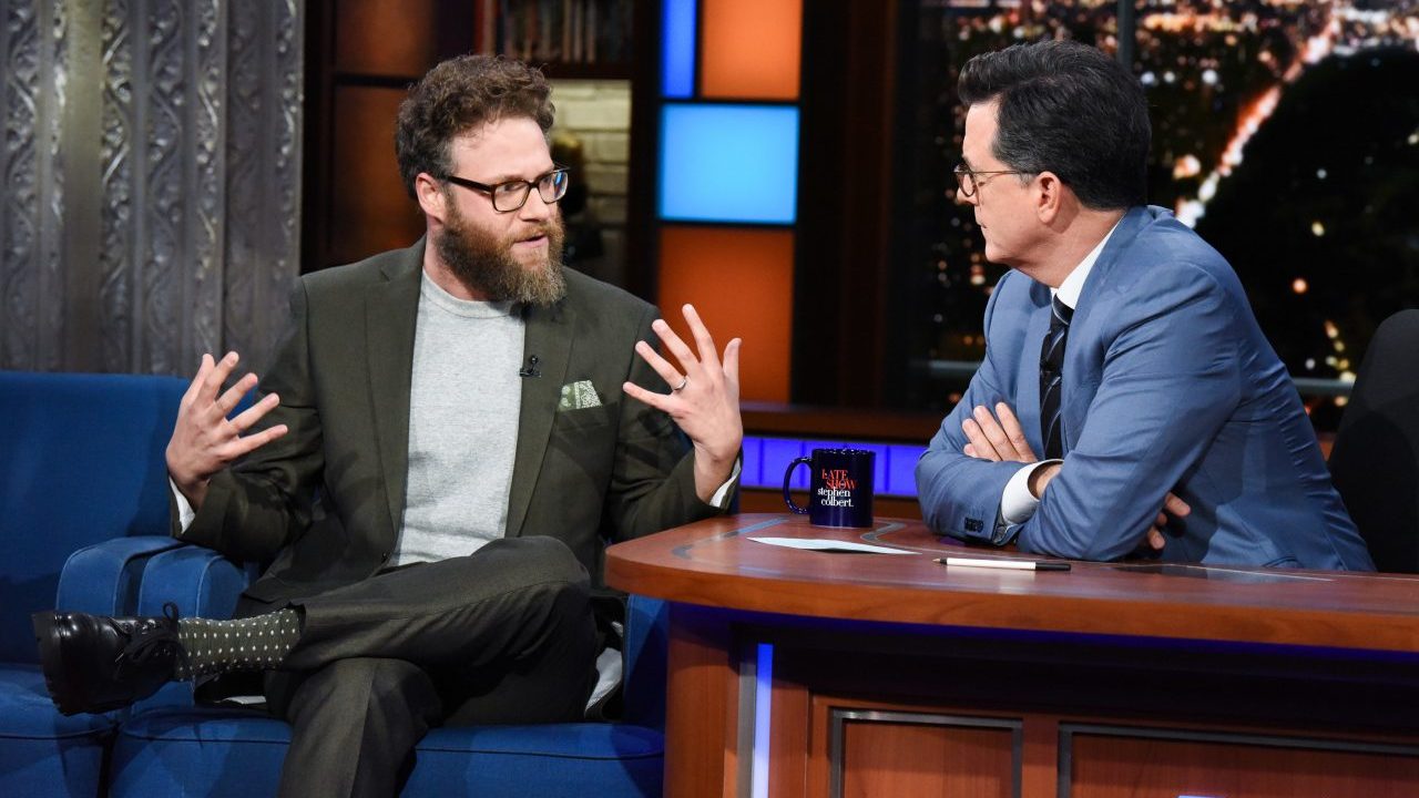Seth Rogen Brags About Cannabis Usage on The Late Show - globaltv