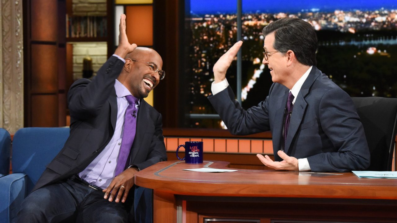 Late Show: Van Jones Backs Biden Presidency - globaltv