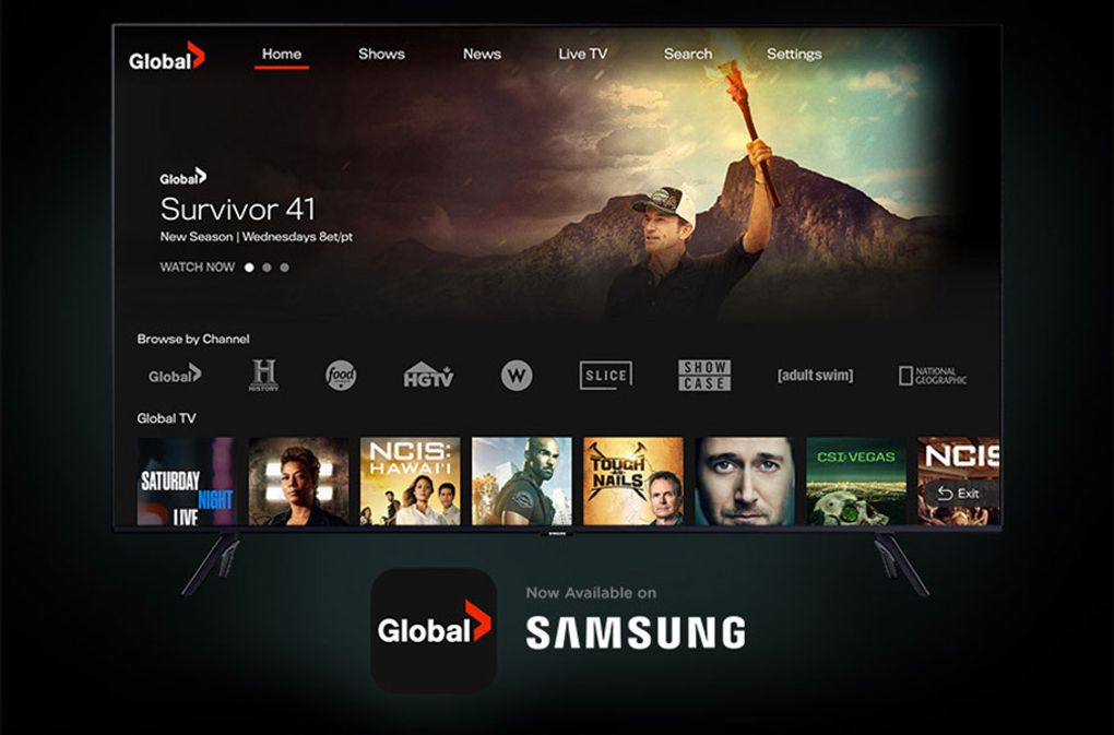Global TV App Now Available on Samsung Smart TVs! - globaltv