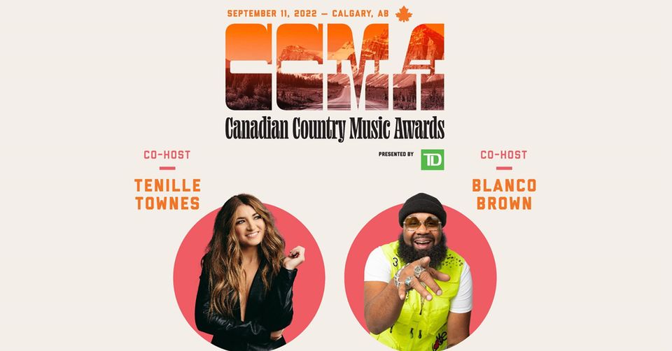 Tenille Townes Teams Up With Blanco Brown To Co-host The 2022 CCMA ...