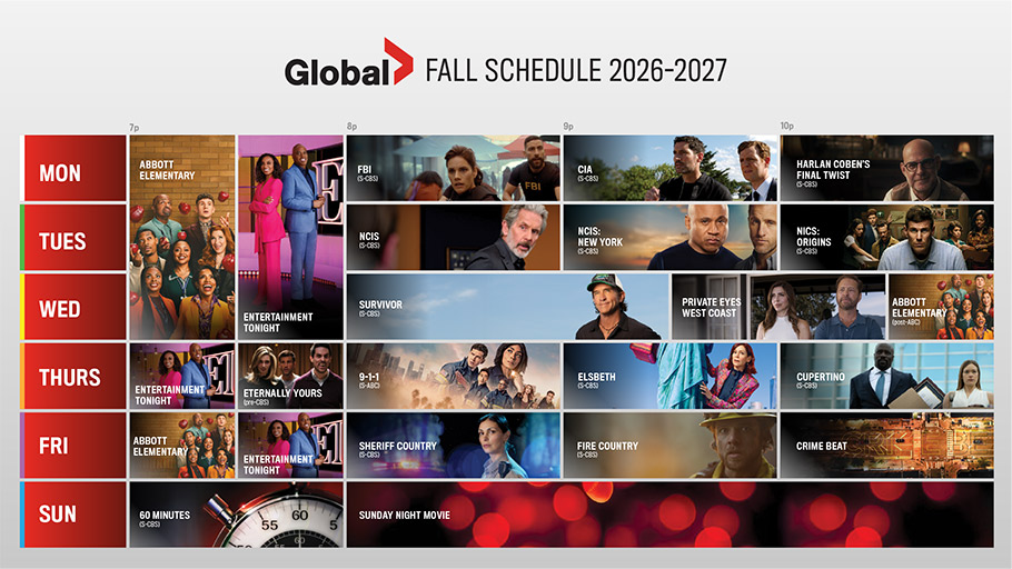 Global Expands 2026/27 Slate of Top Returning Shows, Adding High ...